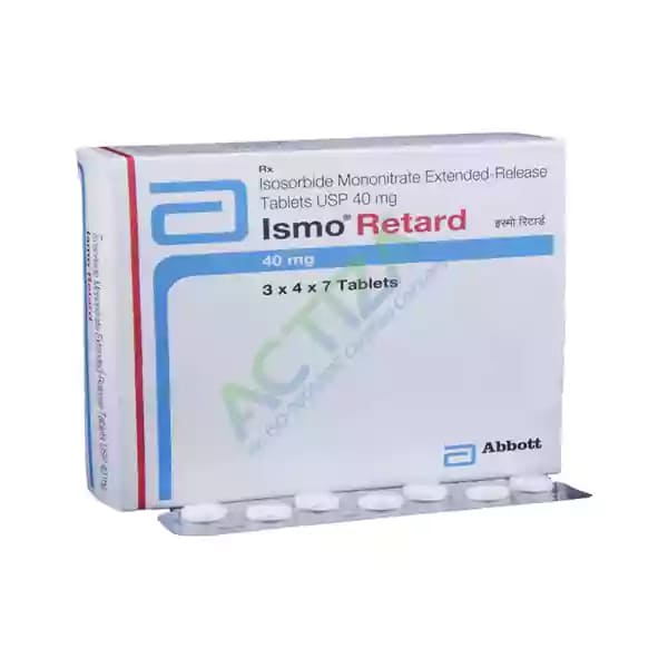 Ismo Retard 40 Mg: Long-Term Angina Management | Actiza