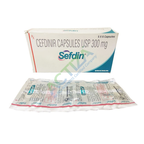 Sefdin 300 Mg Capsule - A Potent Antibiotic for Bacterial Infections