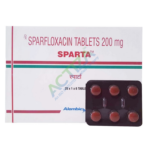 Sparta 200 Mg - Remove for Bacterial Infections | Actiza