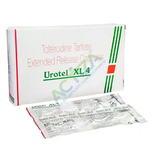 Urotel XL 4 Mg | Uses, Side Effects, Price | Actiza Pharmacy